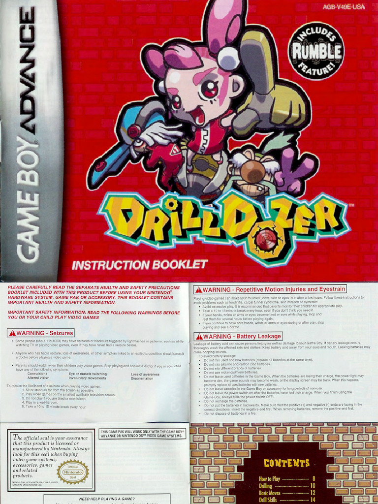 Drill Dozer Pdf