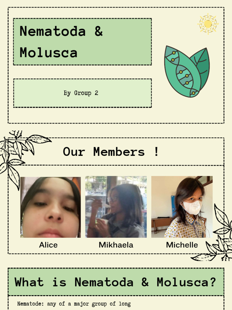 (7A) Nematoda and Mollusca | PDF