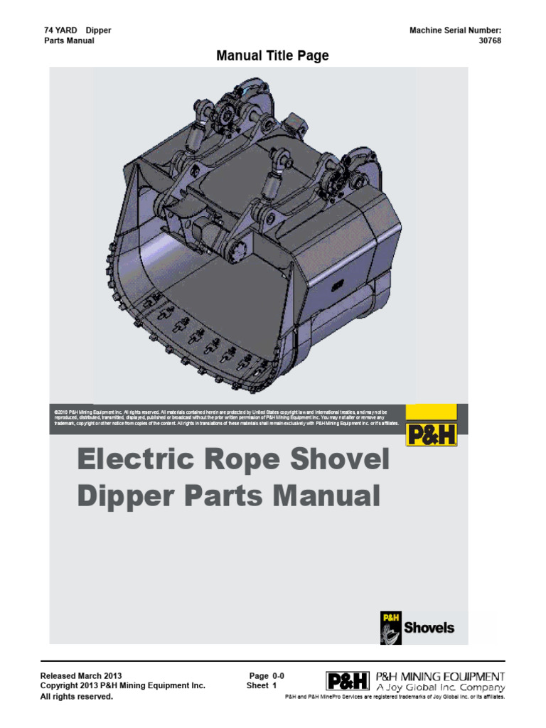Manual Partes Balde 4100XPC | PDF | Screw | Manufactured Goods