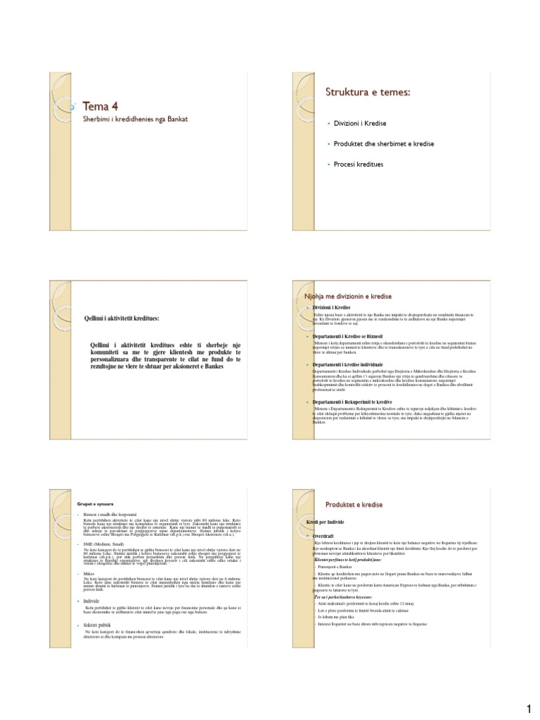 Slide Tema 4 - Kredia | PDF