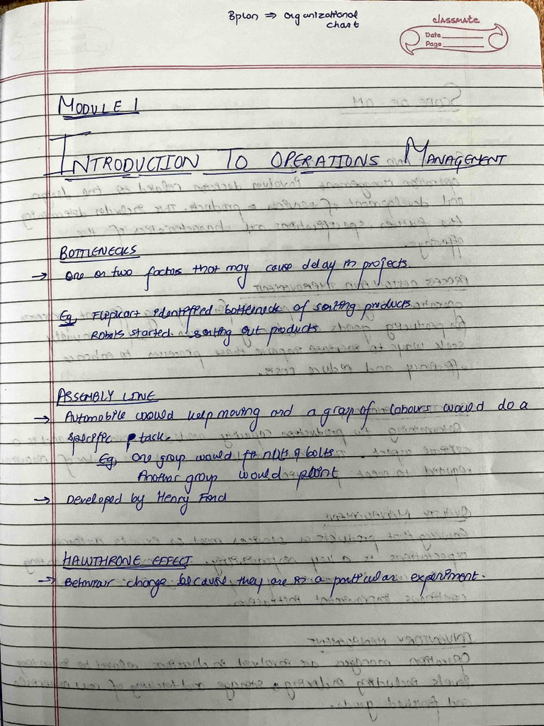 Om Module 1 To 3 Pdf