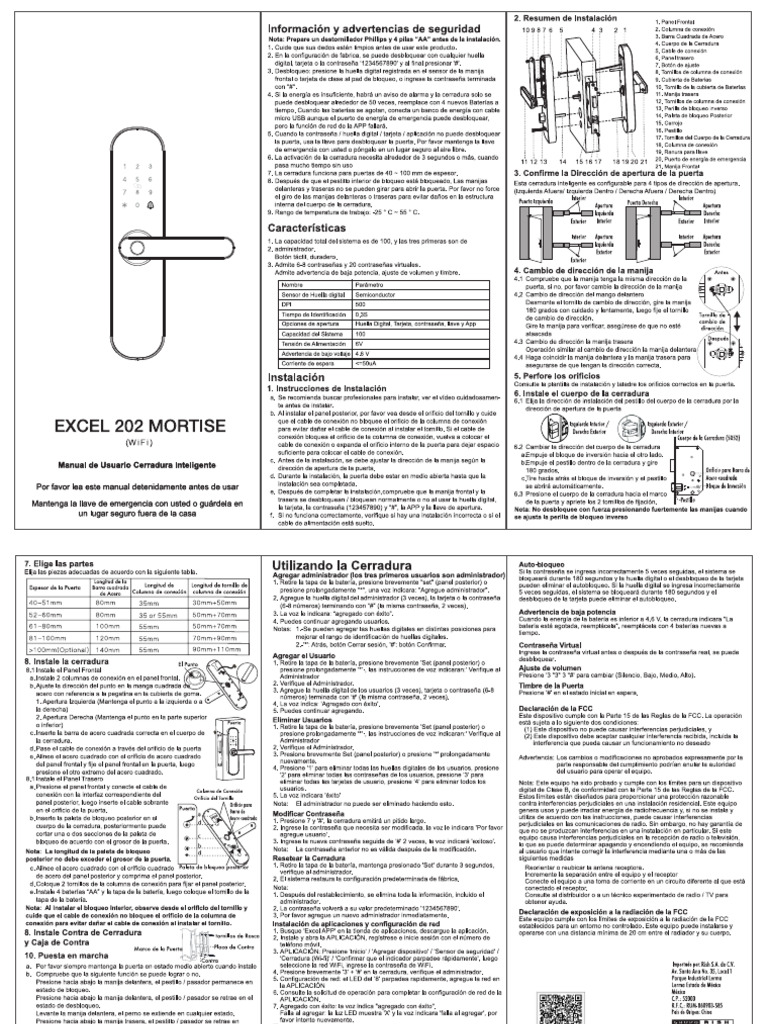 Instructivo-202-Mortise 240417 094253 | PDF