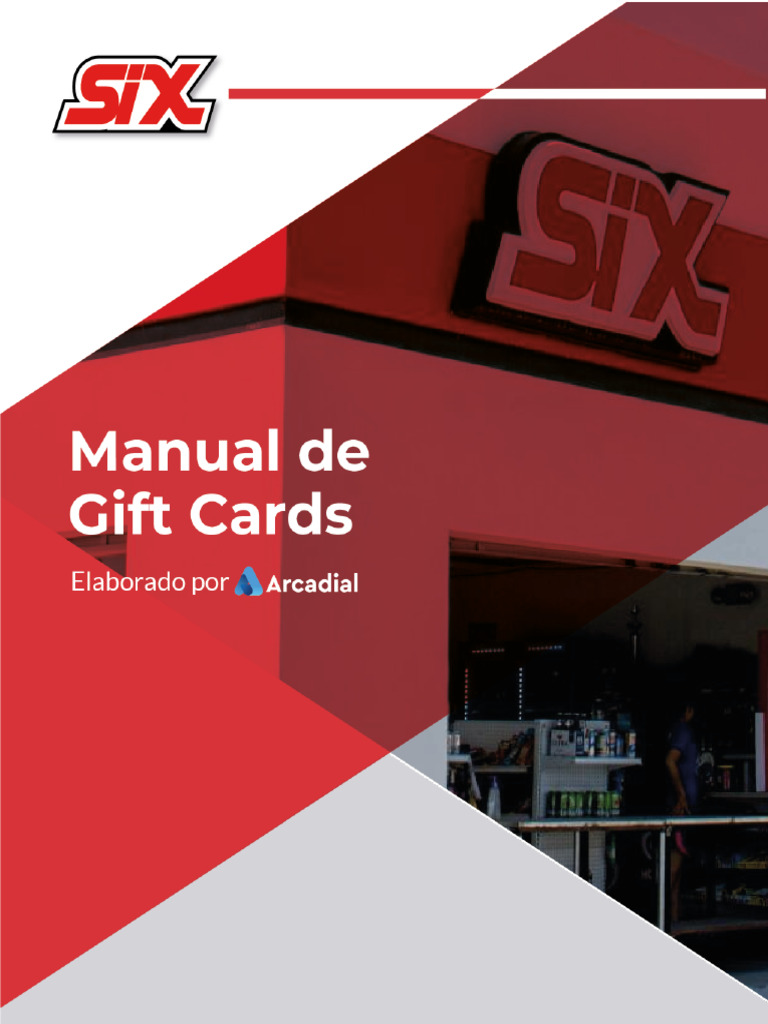 Manual Gift Cards | PDF | Recibo | Informática