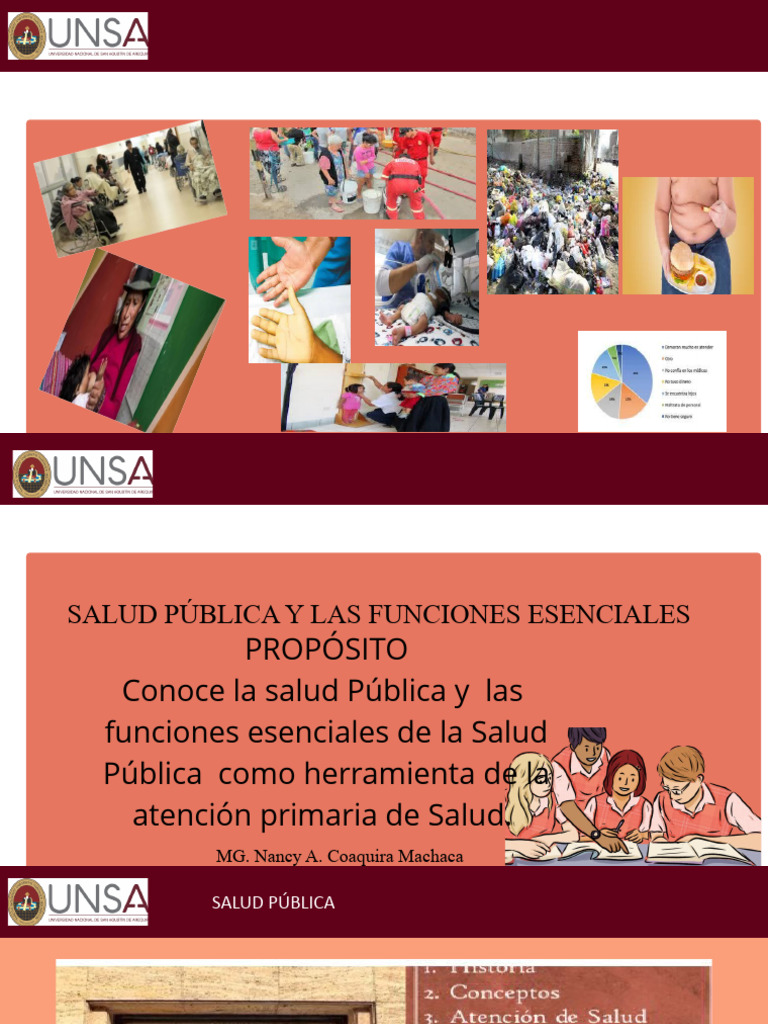 Funciones Esenciales de Salud Pública | PDF | Salud pública | Vigilancia