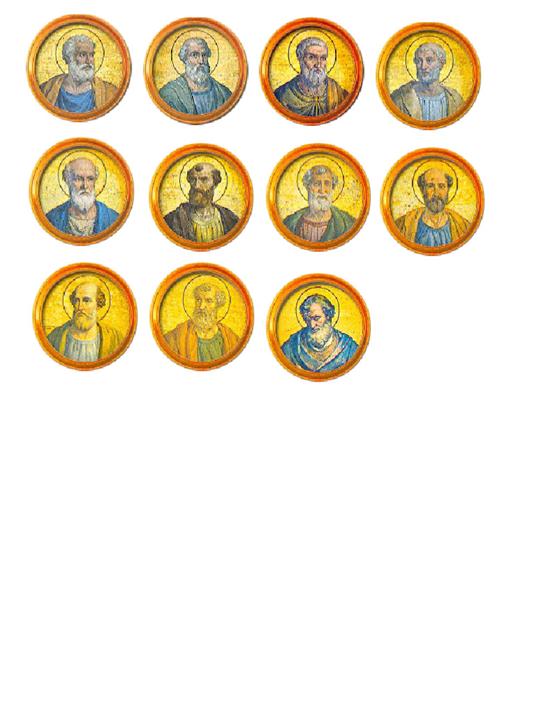 Los 266 Papas Del Iglesia Católica | PDF