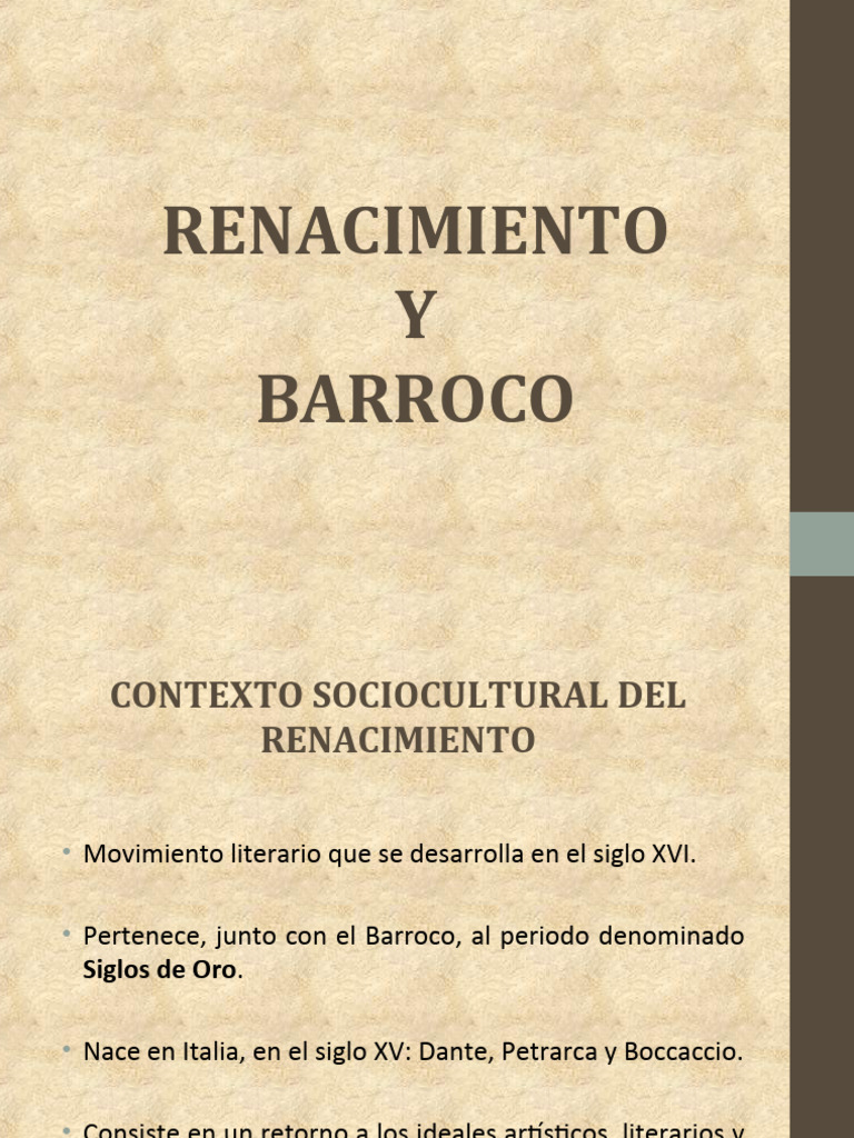 Renacimiento y Barroco | PDF | Renacimiento | Misticismo