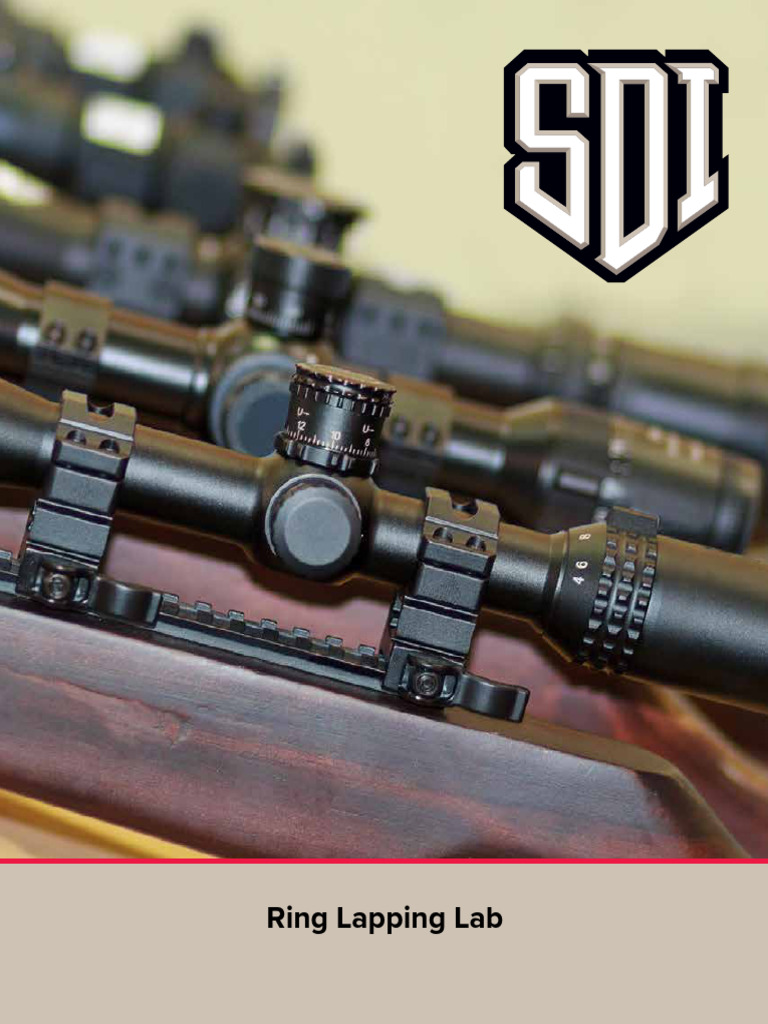SDI Ring Lapping Lab 5.2 | PDF | Telescopic Sight | Minute And Second Of Arc