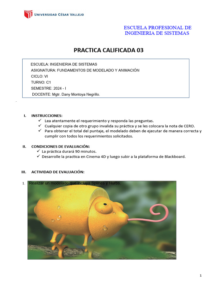 Práctica Calificada Laboratorio 03 | PDF | Tecnología