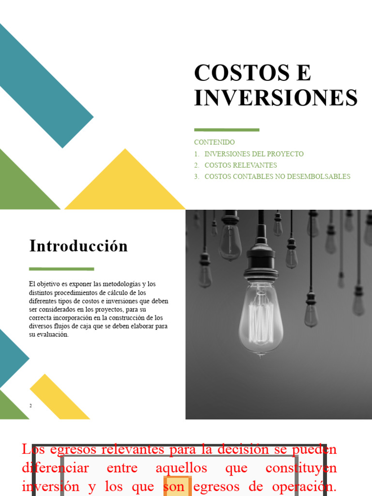 Capitulo Vi Costos e Inversiones | PDF | Business | Contabilidad