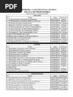 Escala Da EBD Jovens - Canal Descomplicando A Teologia - 20250314 - 211540 - 0000 | PDF