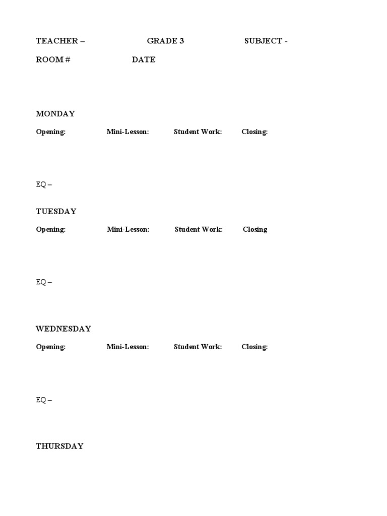 Template - Portrait Layout | PDF