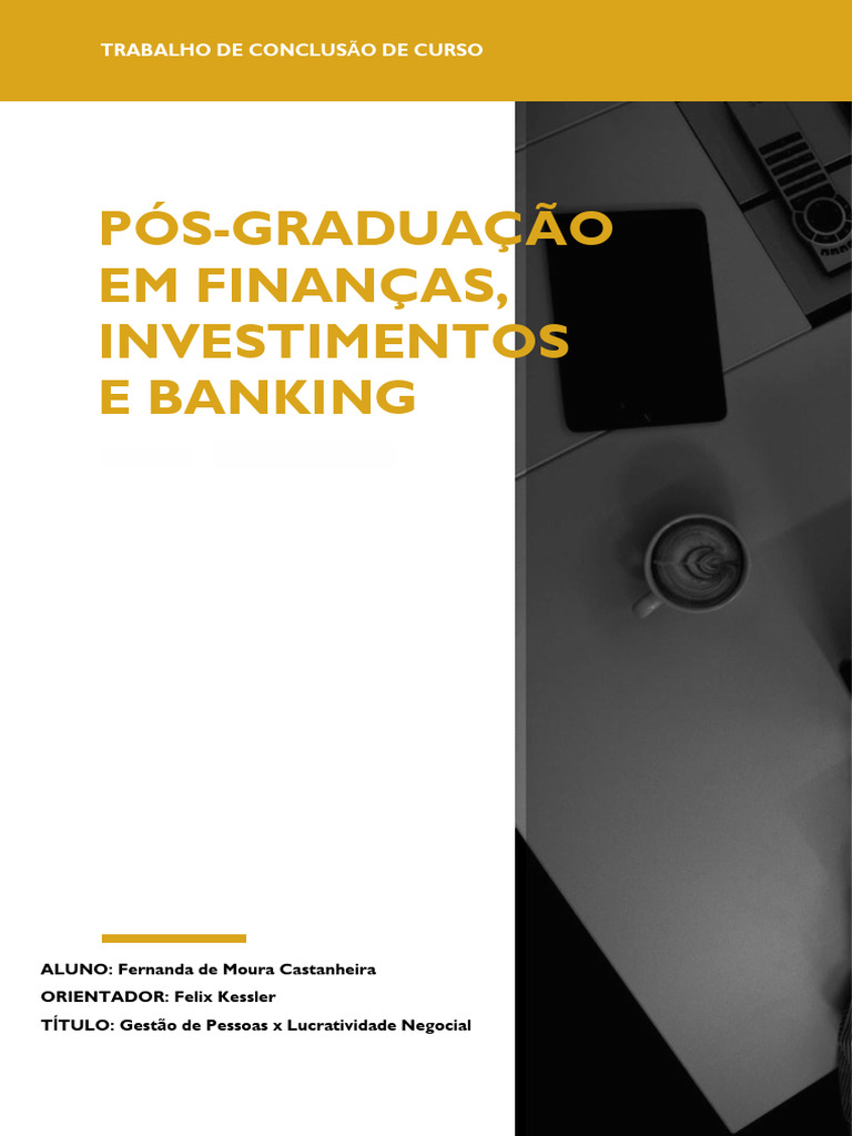 TCC Finanças, Investimento e Banking | PDF | Gestão de recursos humanos ...