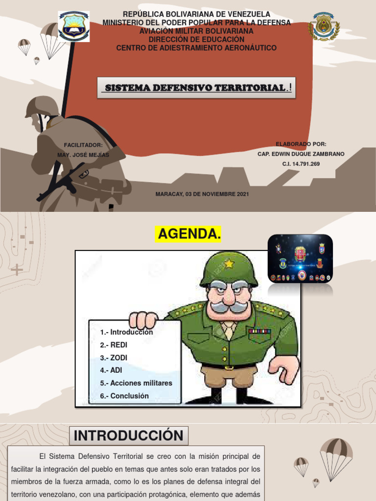 Presentacion - Cap Duque Edwin | PDF | Personal (militar) | Militar