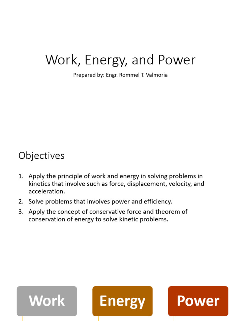 Work-and-Energy 1 1 | PDF | Force | Physical Sciences