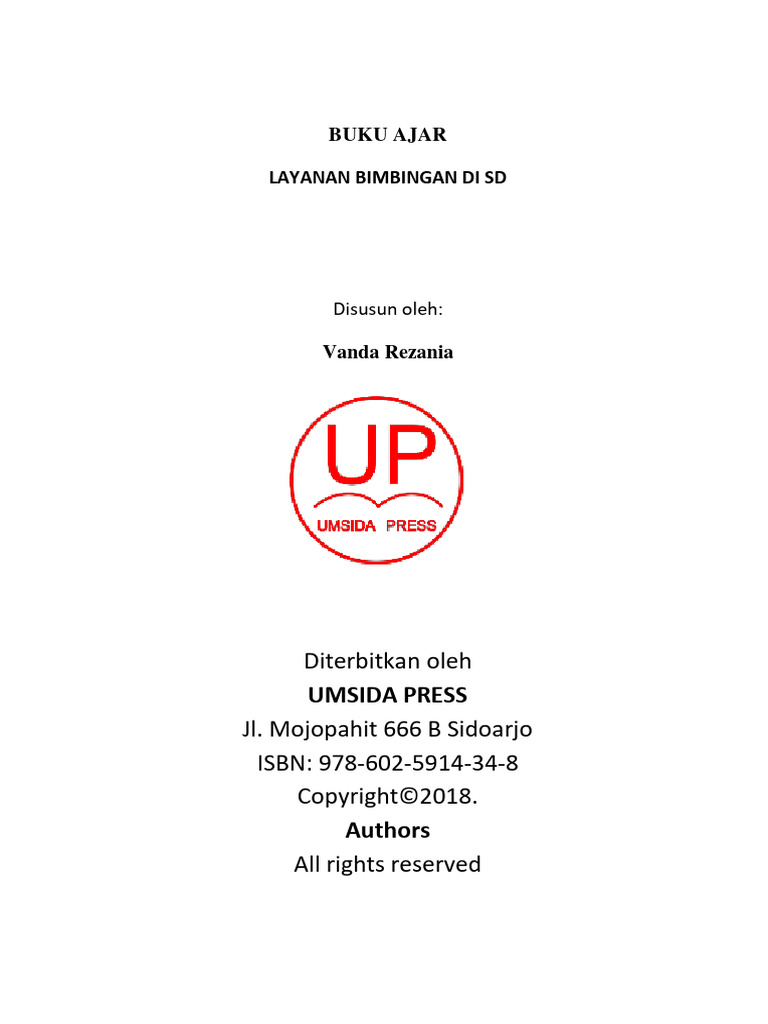 Buku BK SD | PDF | Karier & Perkembangan