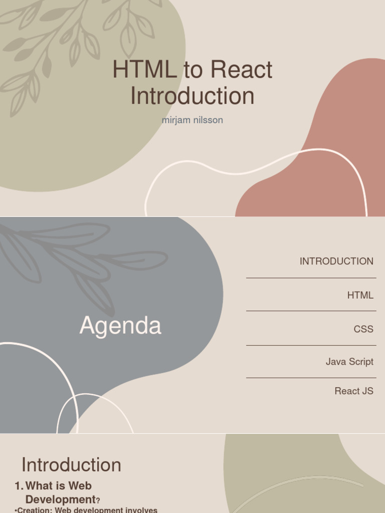 Week1 Day 1 May 05 24 | PDF | Html | World Wide Web