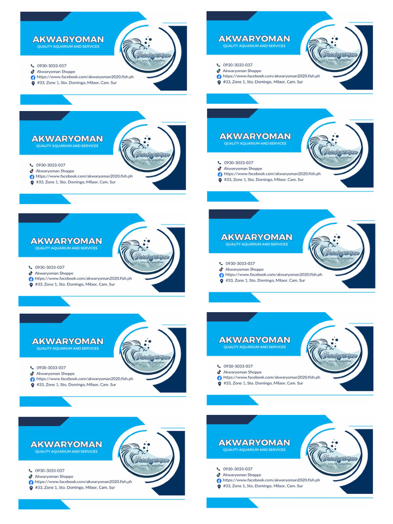 Akwayoman Business Calling Card | PDF