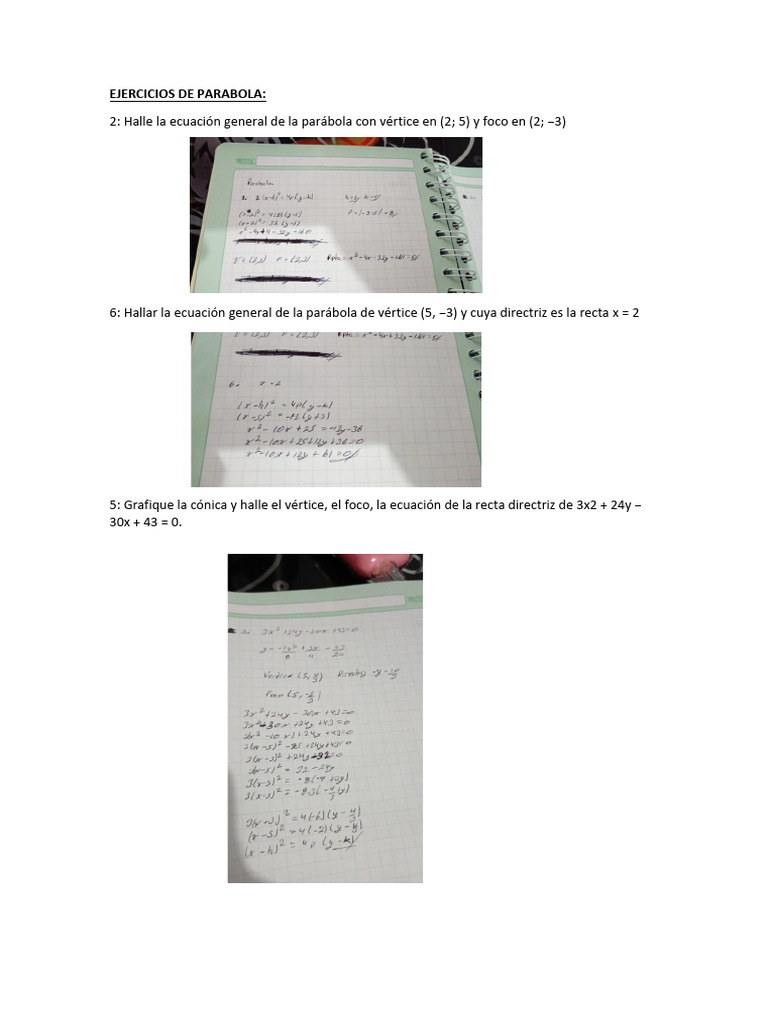 EJERCICIOS DE mate | PDF