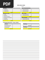 Contoh Form Daftar Hadir | PDF