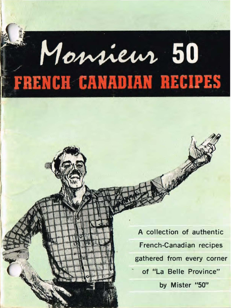 Authentic French-Canadian Recipes | PDF | Soup | Pudding