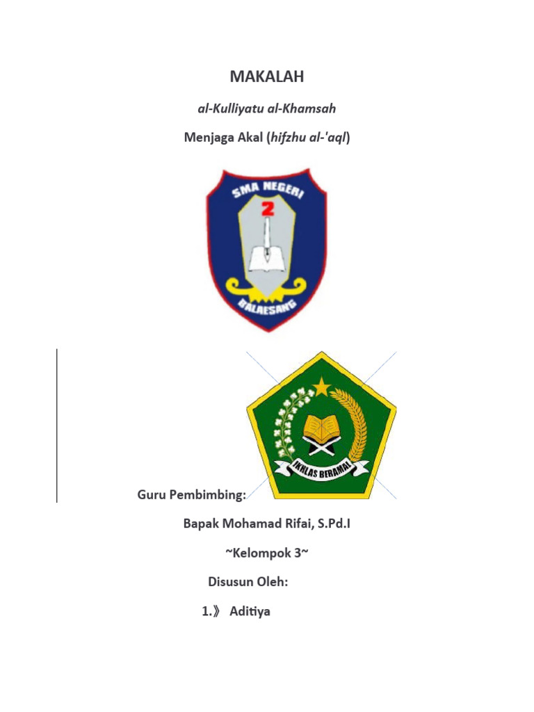 Menjaga Akal dalam Perspektif Islam | PDF