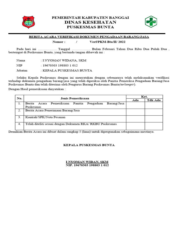 Posyandu Remaja Bunta 1 | PDF