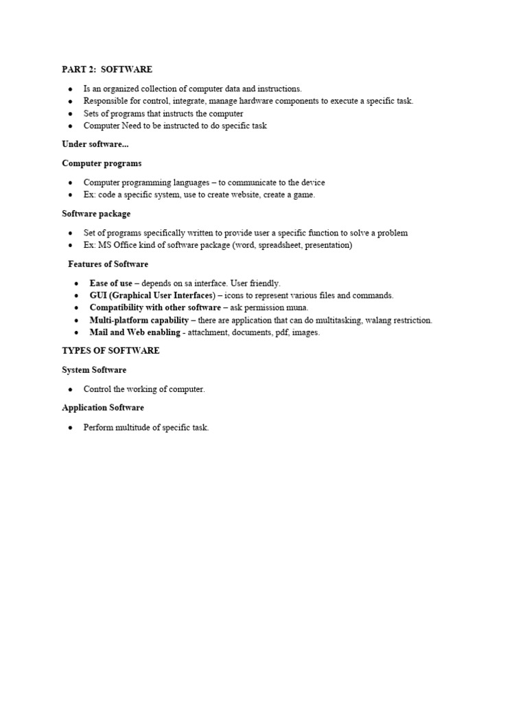 Part 2 Software Pdf