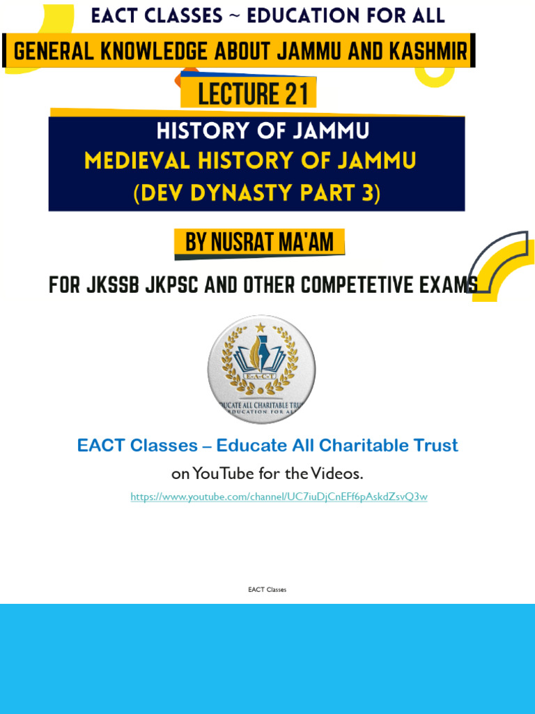 Lec 21 - Dev Dynasty Part 3 | PDF | Mughal Empire