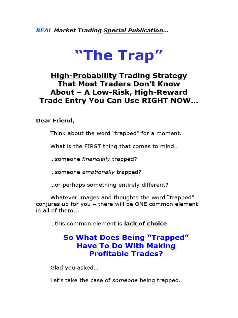 The Trap | PDF | Cognition