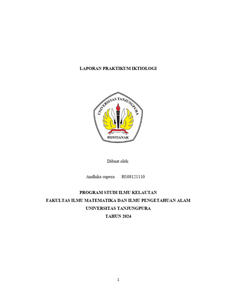 Morfologi dan Meristik Ikan Kembung | PDF