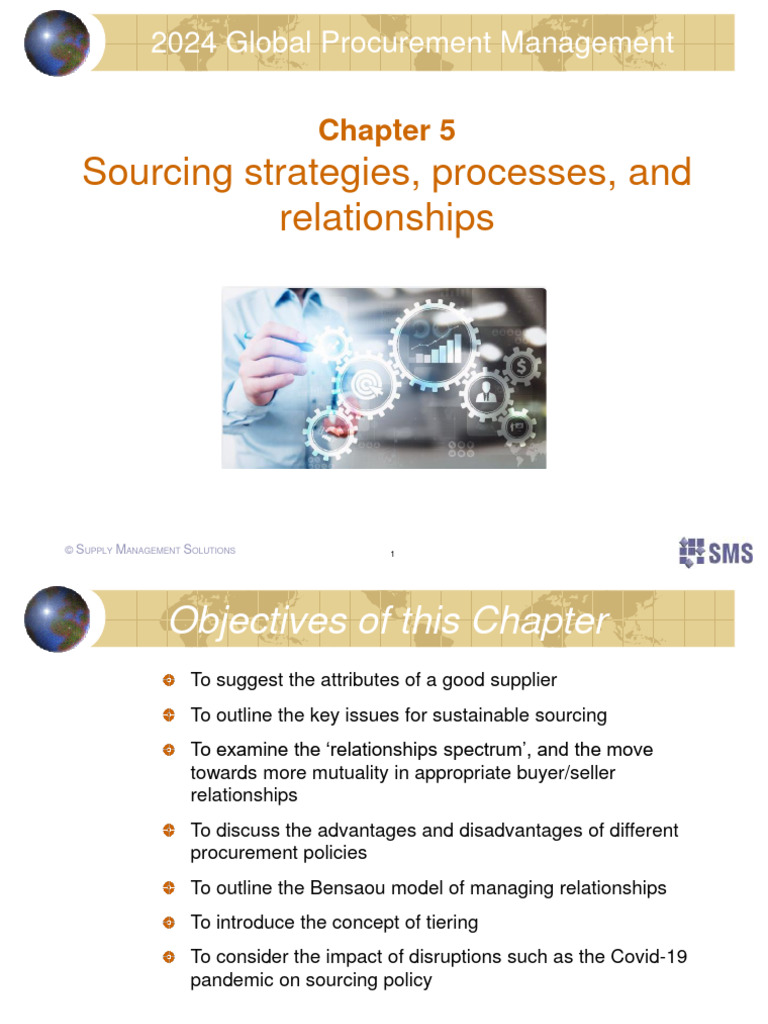 Global Procurement Management - Chapter 5 | PDF | Procurement | Supply Chain