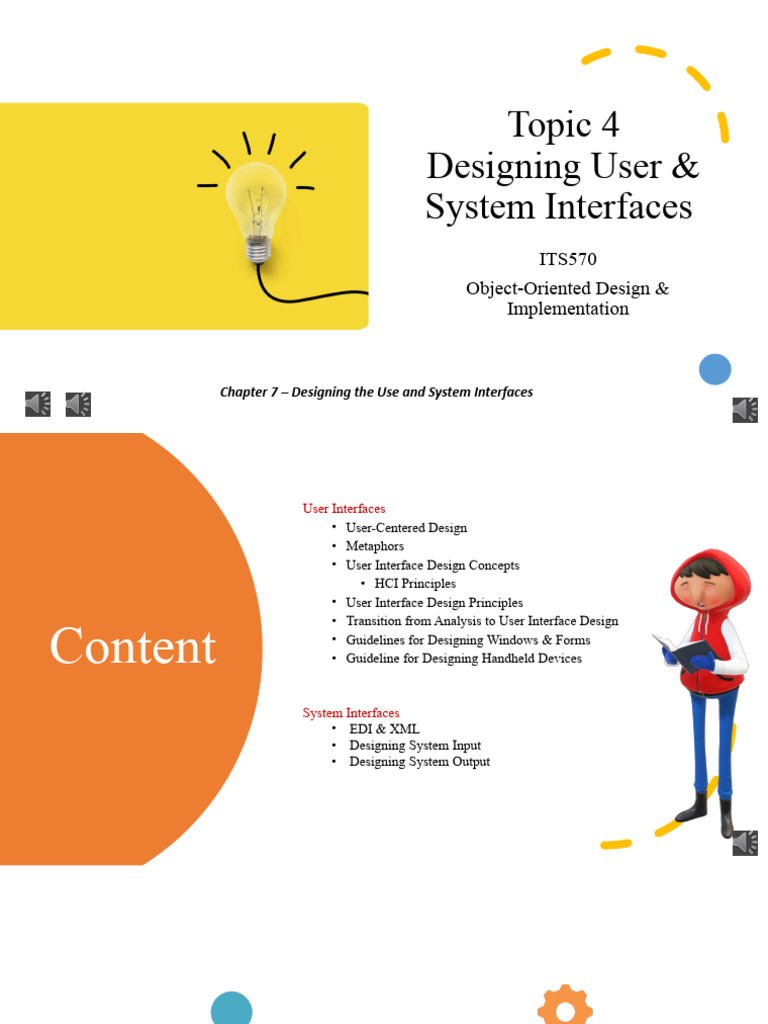 Its570 Topic 4 Designing User And System Interface C7 Pdf Menu
