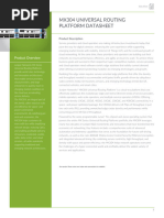 Mx301 Universal Routing Platform Datasheet | PDF | Computer Network | Router (Computing)