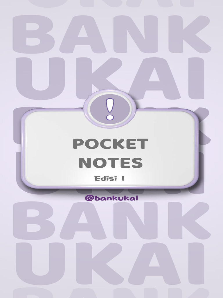 Pocket Notes - Compressed | PDF