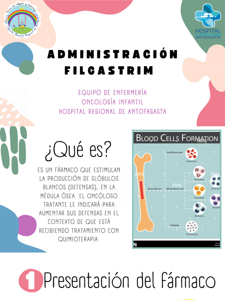 Administración Filgastrim | PDF | Inyección (medicina) | Medicina