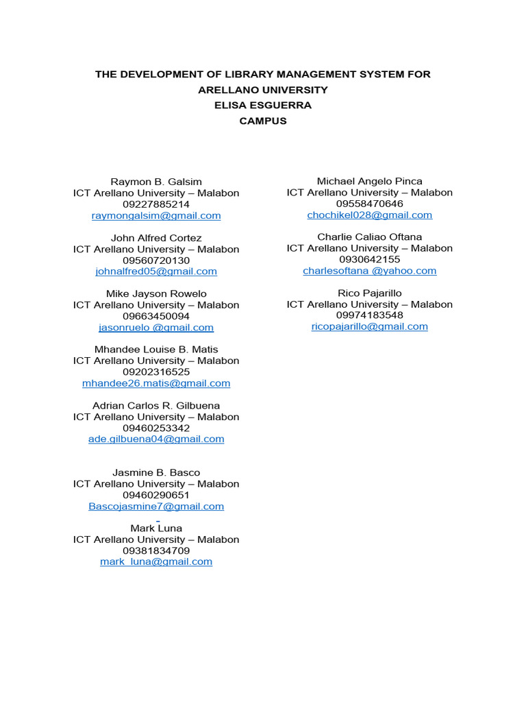 LibrarySystemFINAL (1) | PDF | Libraries | Systems Engineering