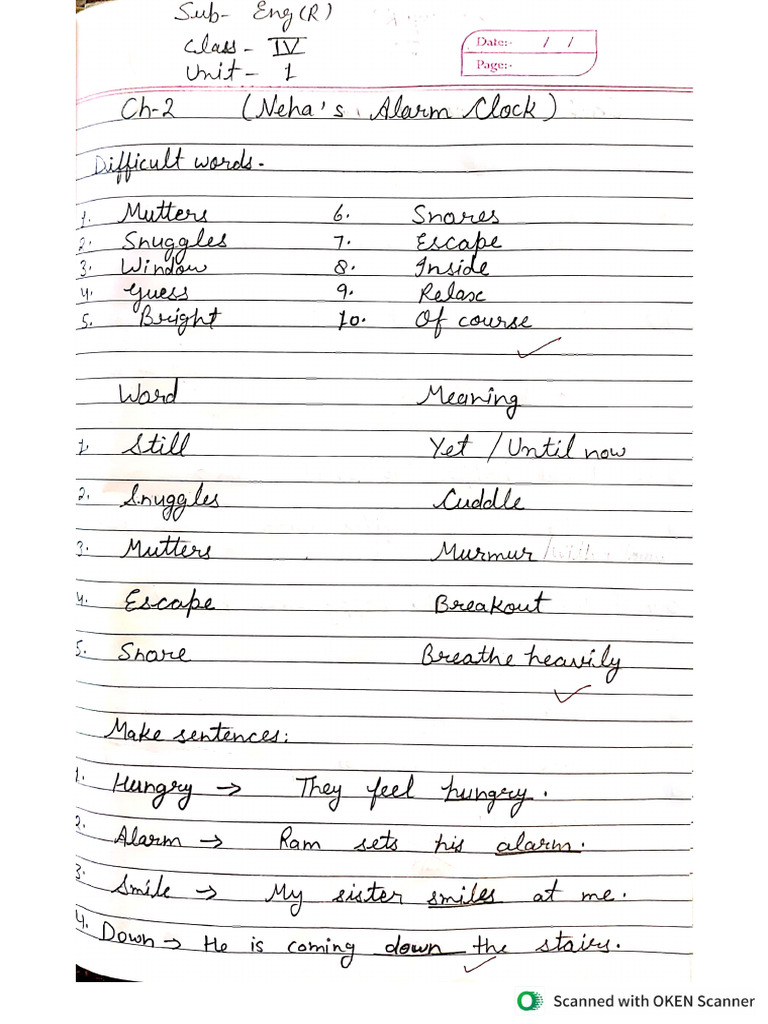 Class-4 Ch-2 Eng. R | PDF