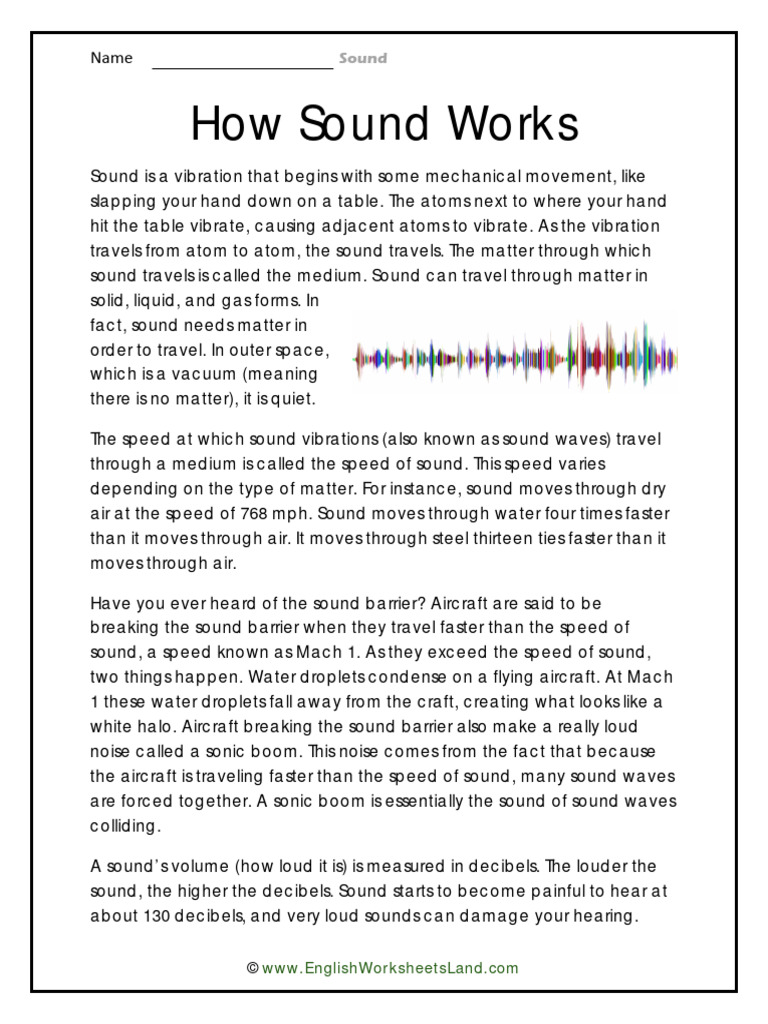 Understanding How Sound Works | PDF | Philosophy | Foreign Language Studies