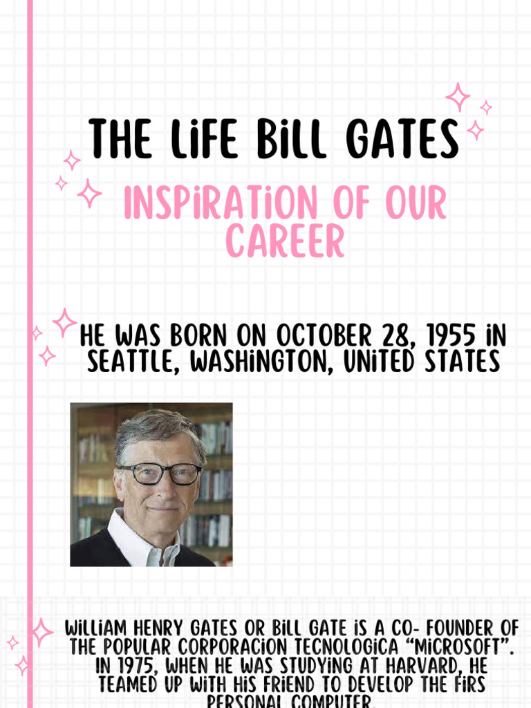 The Life Bill Gates | PDF | Business | Finance & Money Management