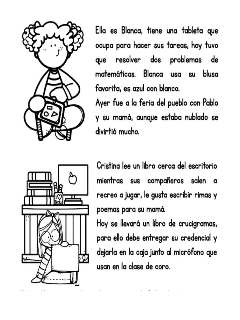 TRABAJOS ESPAÑOL SEGUNDO GRADO 2022 | PDF