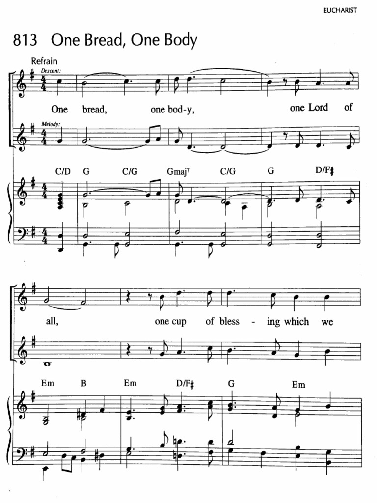 One Bread One Body | PDF