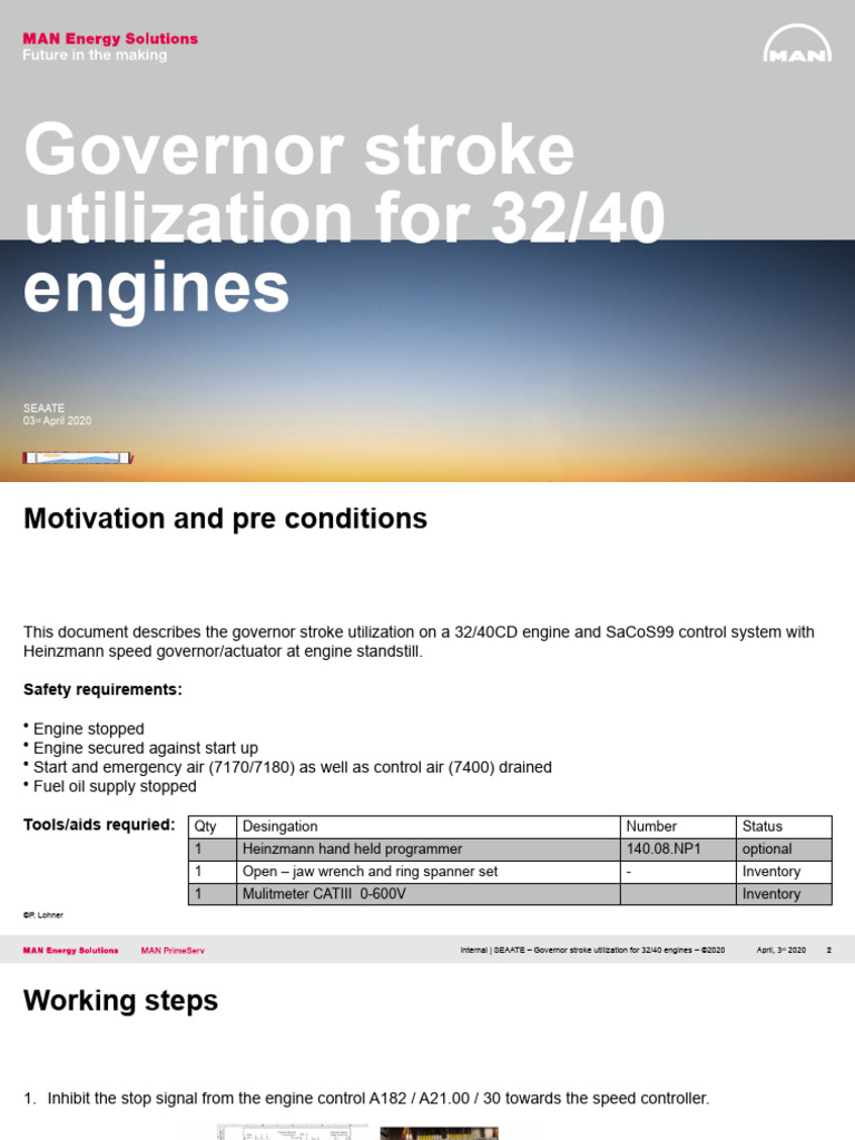 Governor Stroke Utilisation 32 40 | PDF | Engineering | Mechanical ...