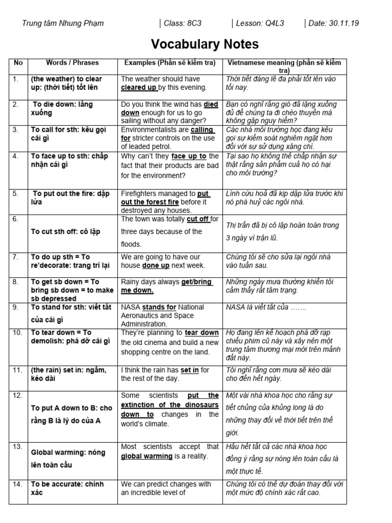 Vocab Note - 8C3 - Q4L3 - 10 May | PDF