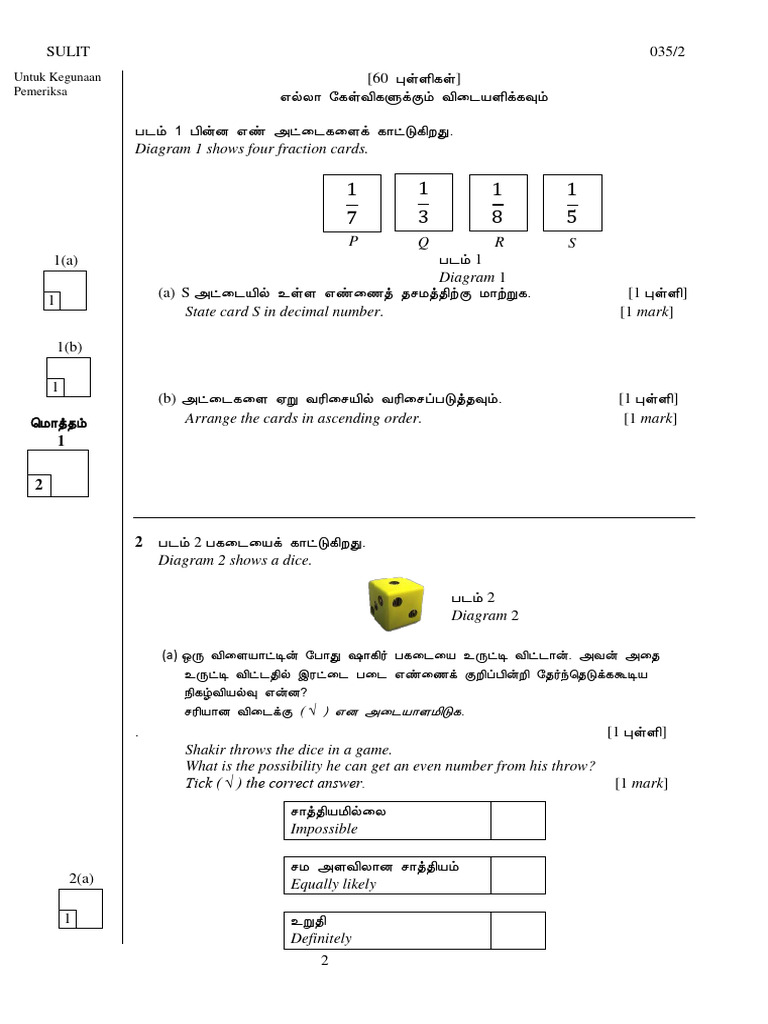MT K2 Setengah Tahun-Sjkt | PDF