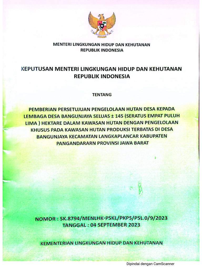 Sk Phd_lphd Bangunjaya | PDF