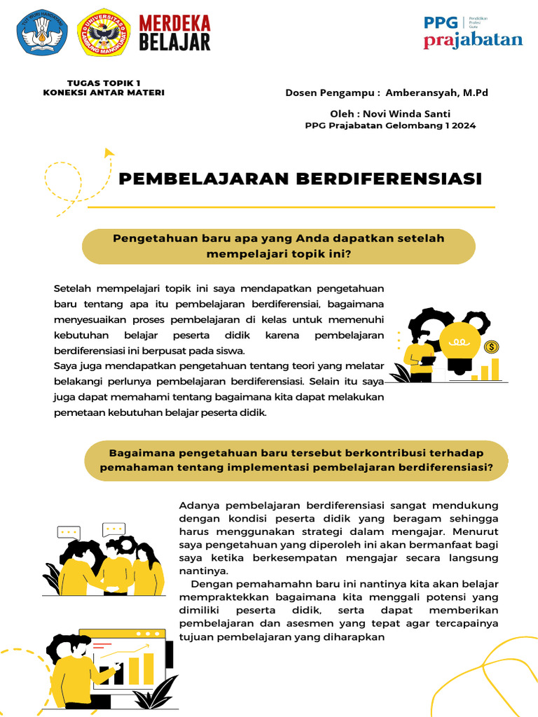 SEL.07.2-T1-6. Koneksi Antar Materi (Novi Winda Santi) | PDF