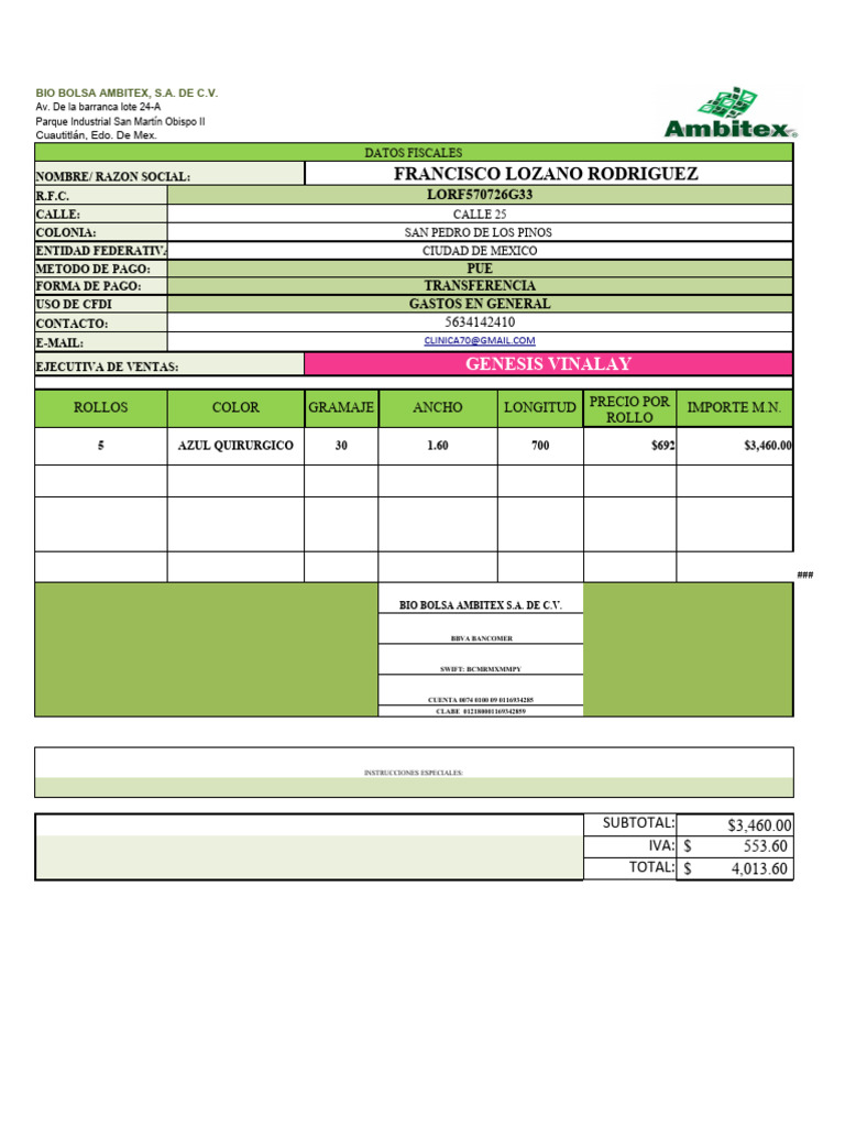 Formato Oc y Op | PDF | aduana | Exportaciones