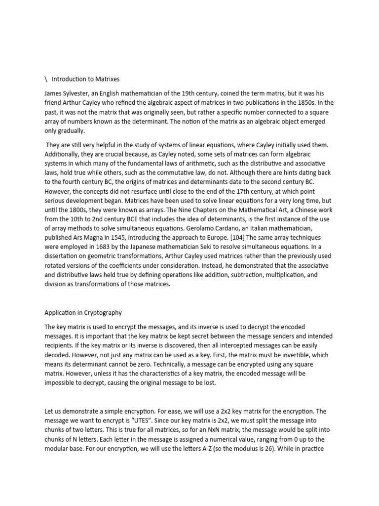 Bms | PDF | Matrix (Mathematics) | Determinant