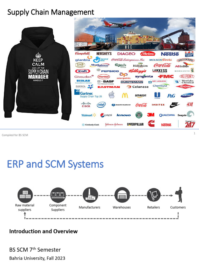 SCM Course Overview and Policies | PDF | Supply Chain Management ...