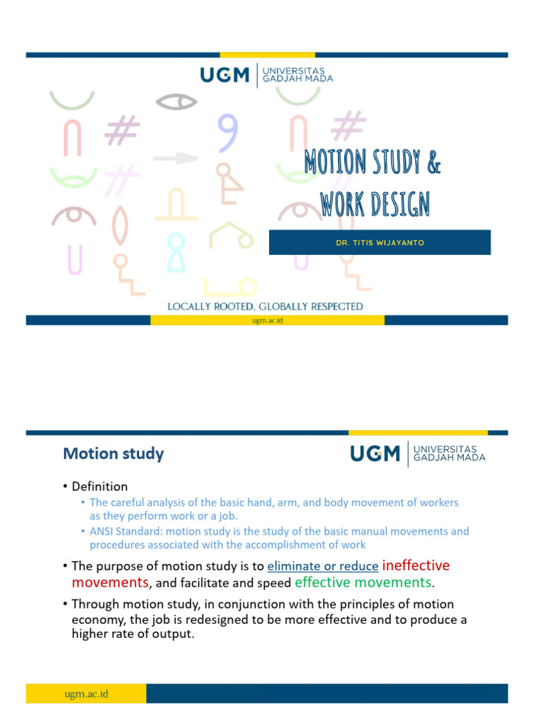 03 Motion Study | PDF